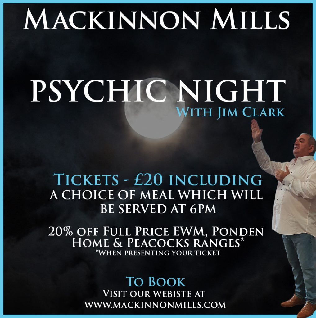 Psychic Night with Jim Clark – Mackinnon Mills
